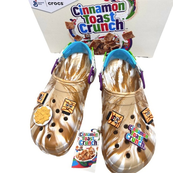 CROCS | Shoes | Crocs Cinnamon Toast Crunch M6w8 | Poshmark